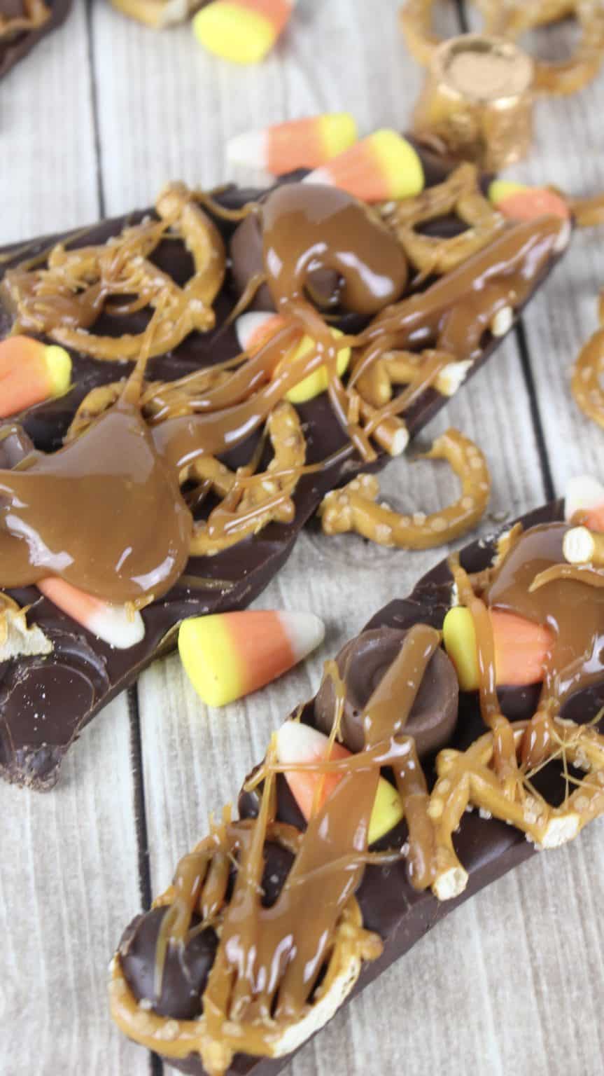 Candy Corn Rolo Bark - Budget-friendly Recipes For The Whole Family No Bake
