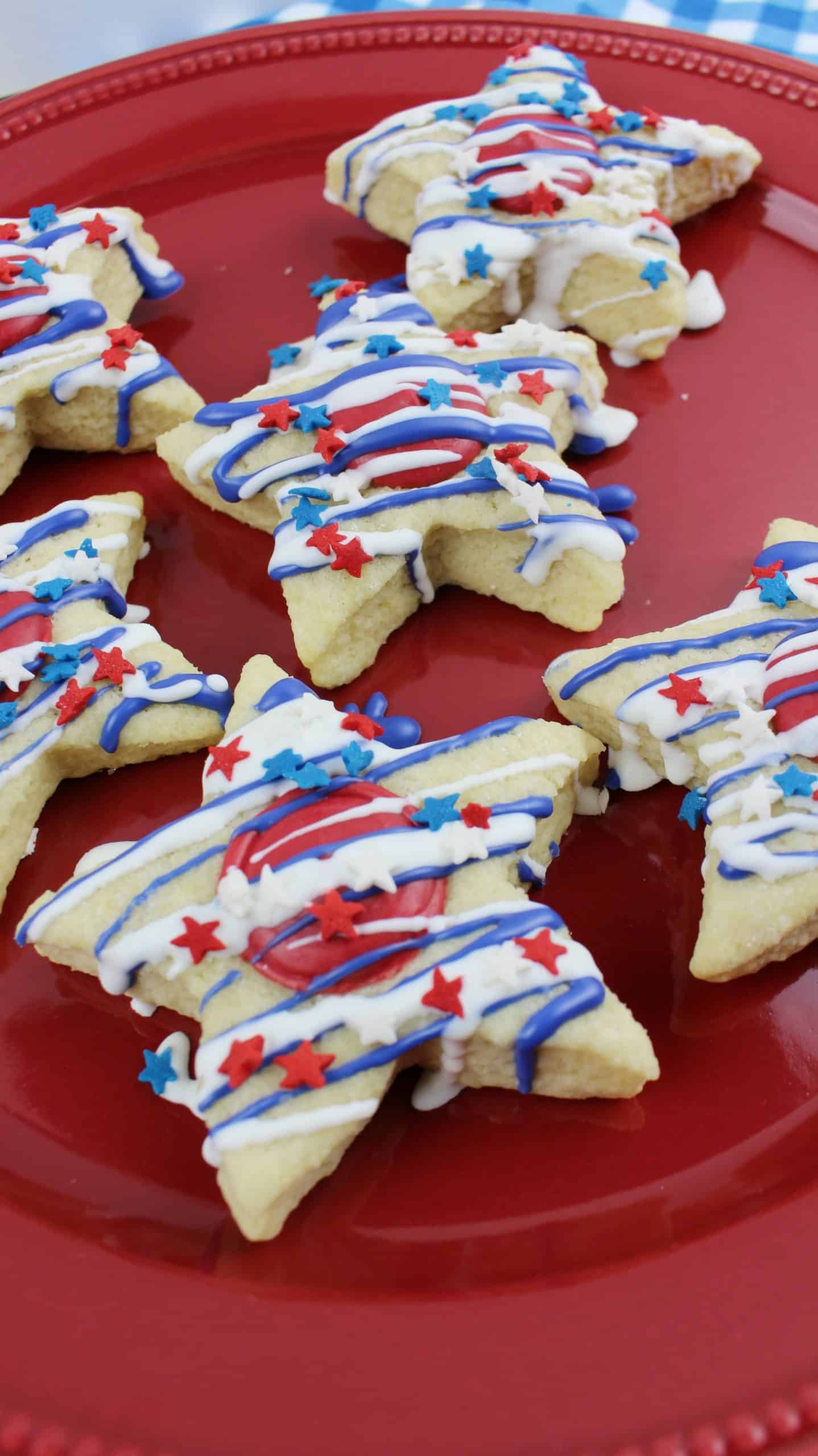 Patriotic Star Sugar Cookies - Budget-friendly Recipes For The Whole Family