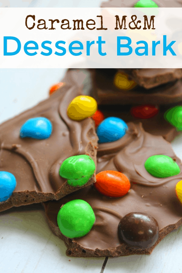 Caramel M&M Bark - Budget-friendly Recipes For The Whole Family