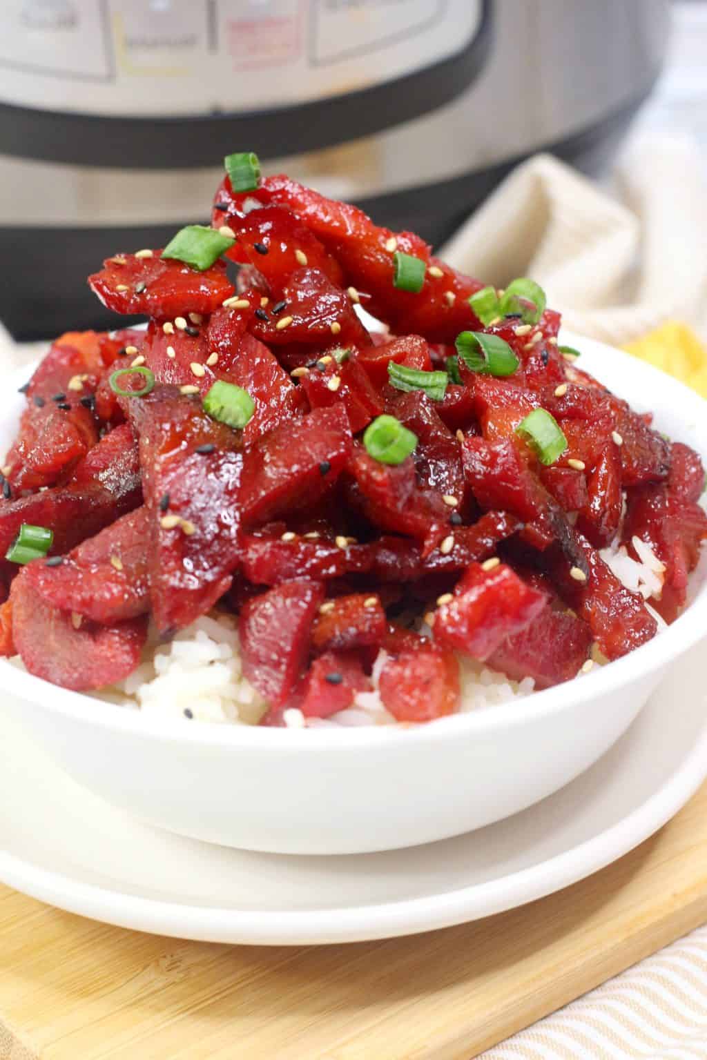 Instant Pot Chinese BBQ Pork - Budget-friendly Recipes For The Whole Family