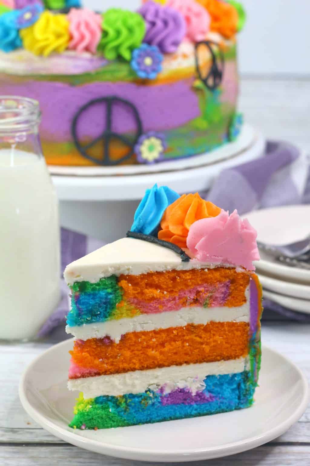 Hippie Cake - Mama's On A Budget