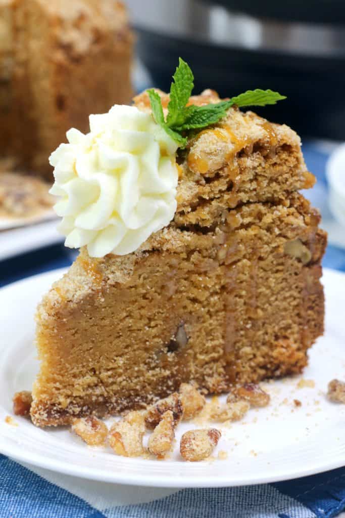 Instant Pot Spanish Coffee Cake - Mama's On A Budget Bakes in the ...