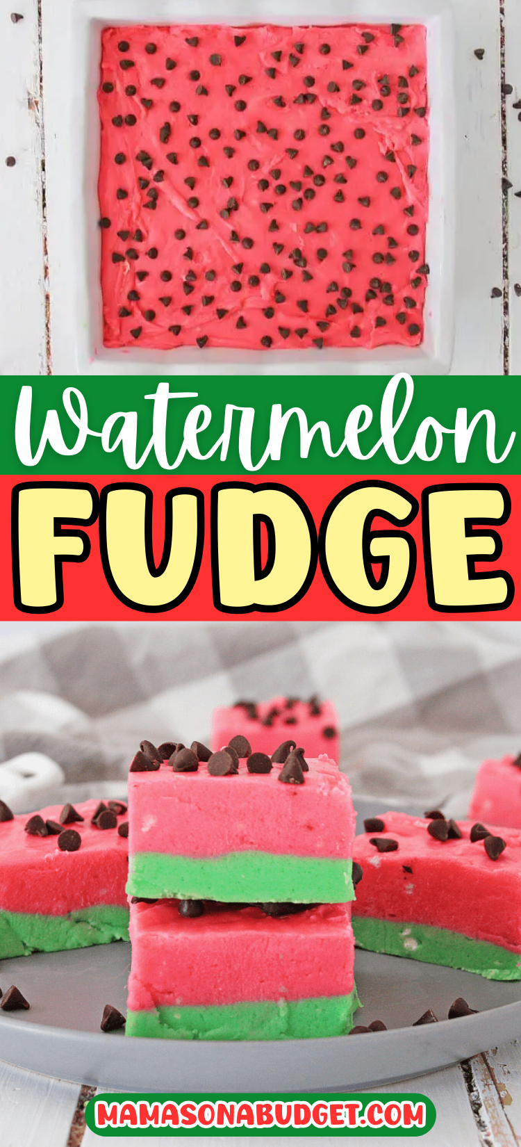 Watermelon Fudge - Budget-friendly Recipes For The Whole Family Fun ...