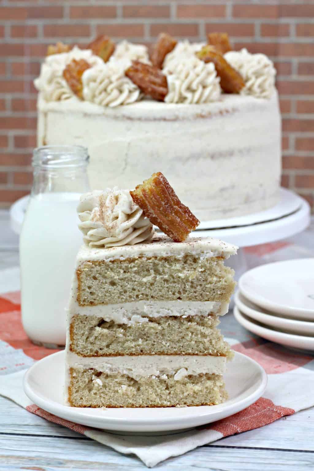 Churro Cake - Budget-friendly Recipes For The Whole Family Fun Layered Cake
