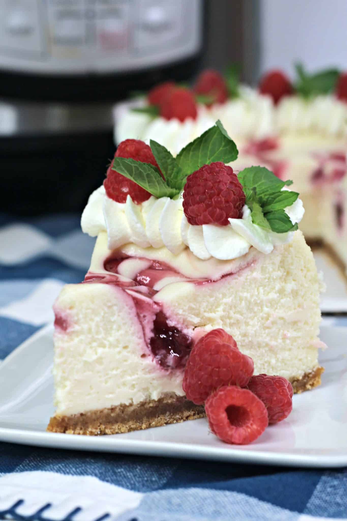 Instant Pot Raspberry Cheesecake - Budget-friendly Recipes For The ...