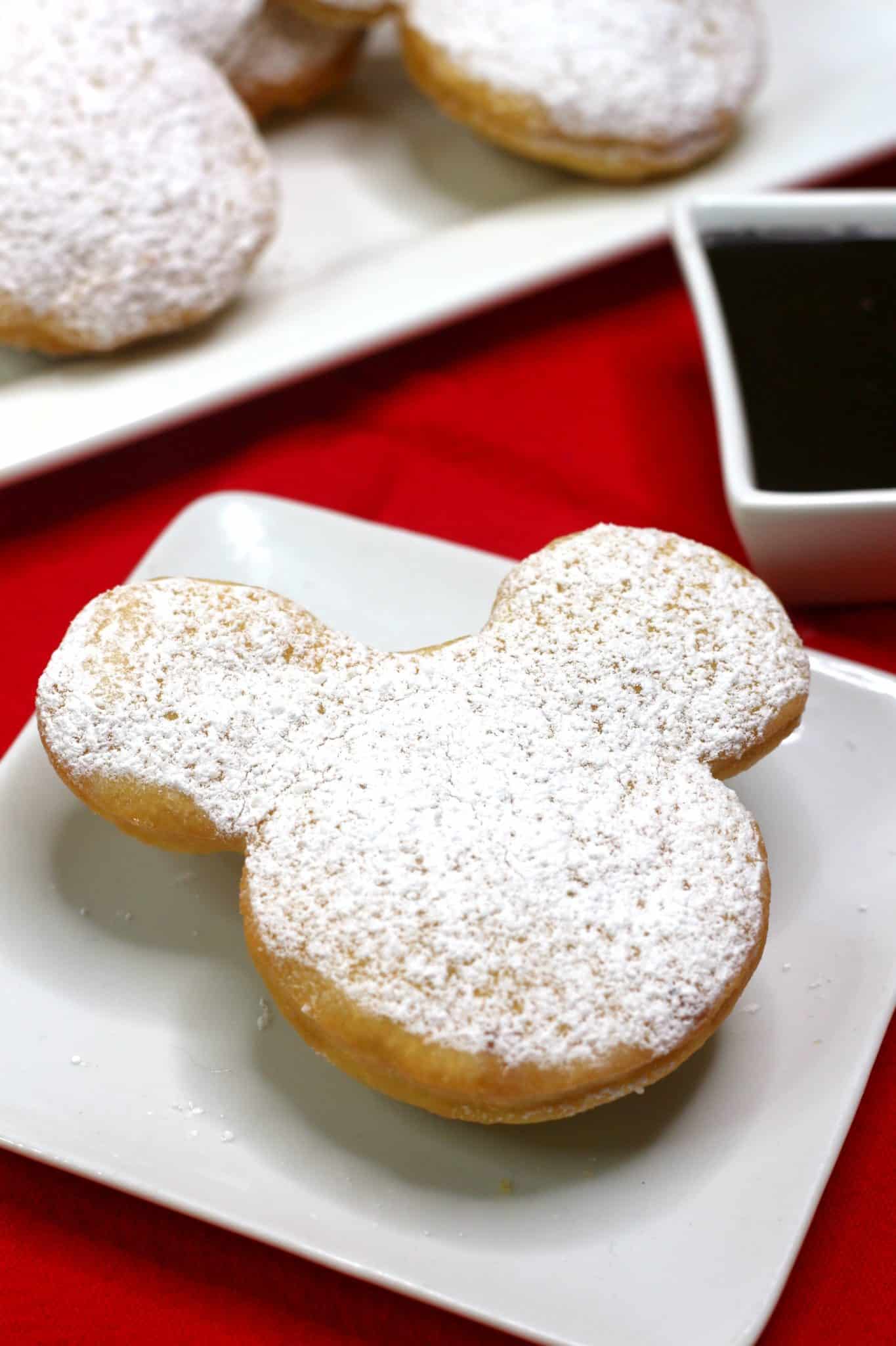 Mickey Mouse Beignets - Mama's On A Budget