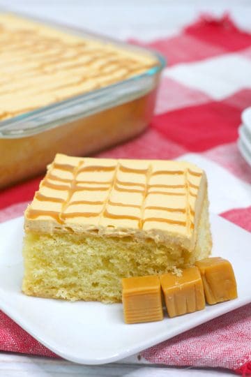 Caramel Tres Leches Cake - Mama's On A Budget