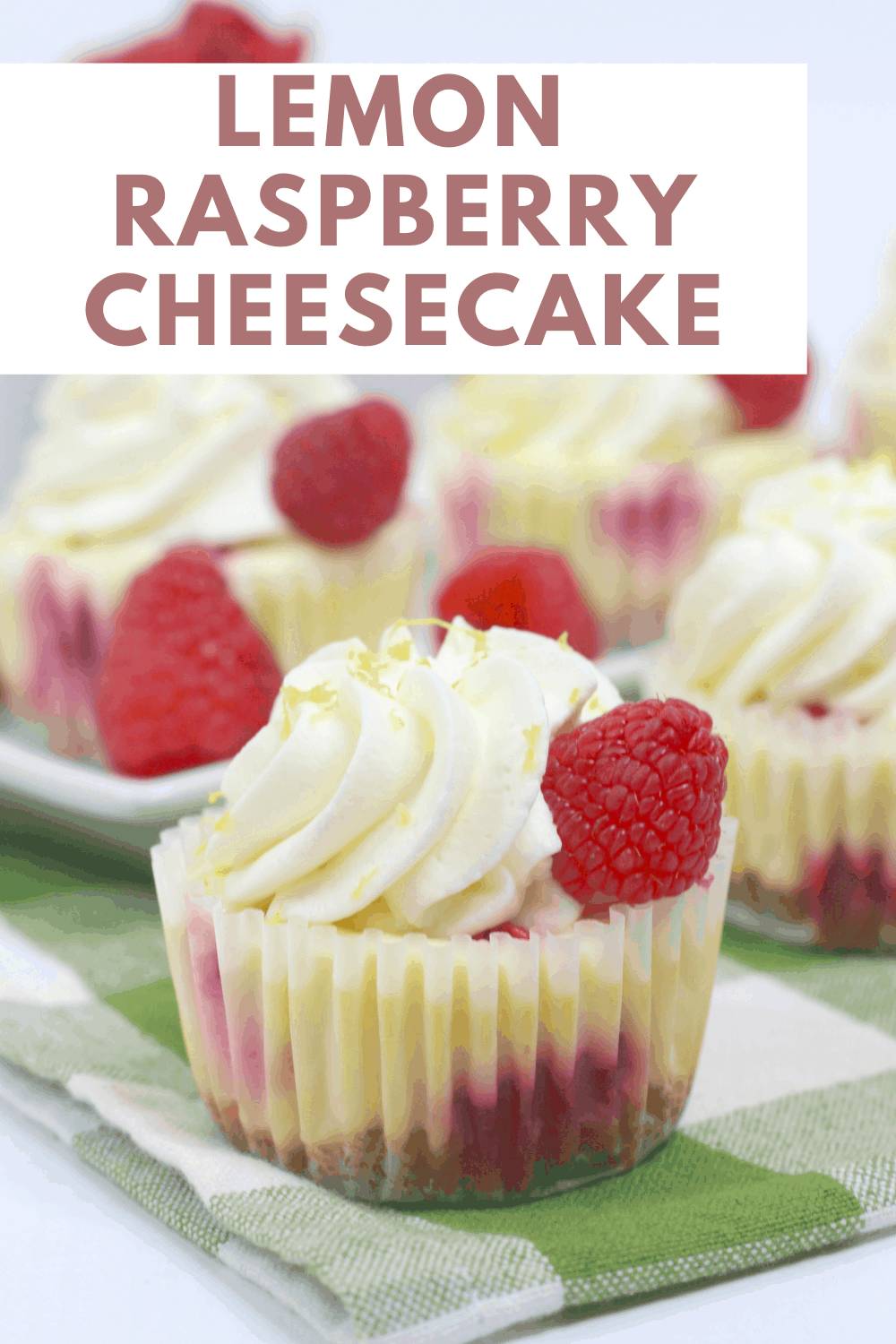 Mini Lemon Raspberry Cheesecakes - Budget-friendly Recipes For The ...