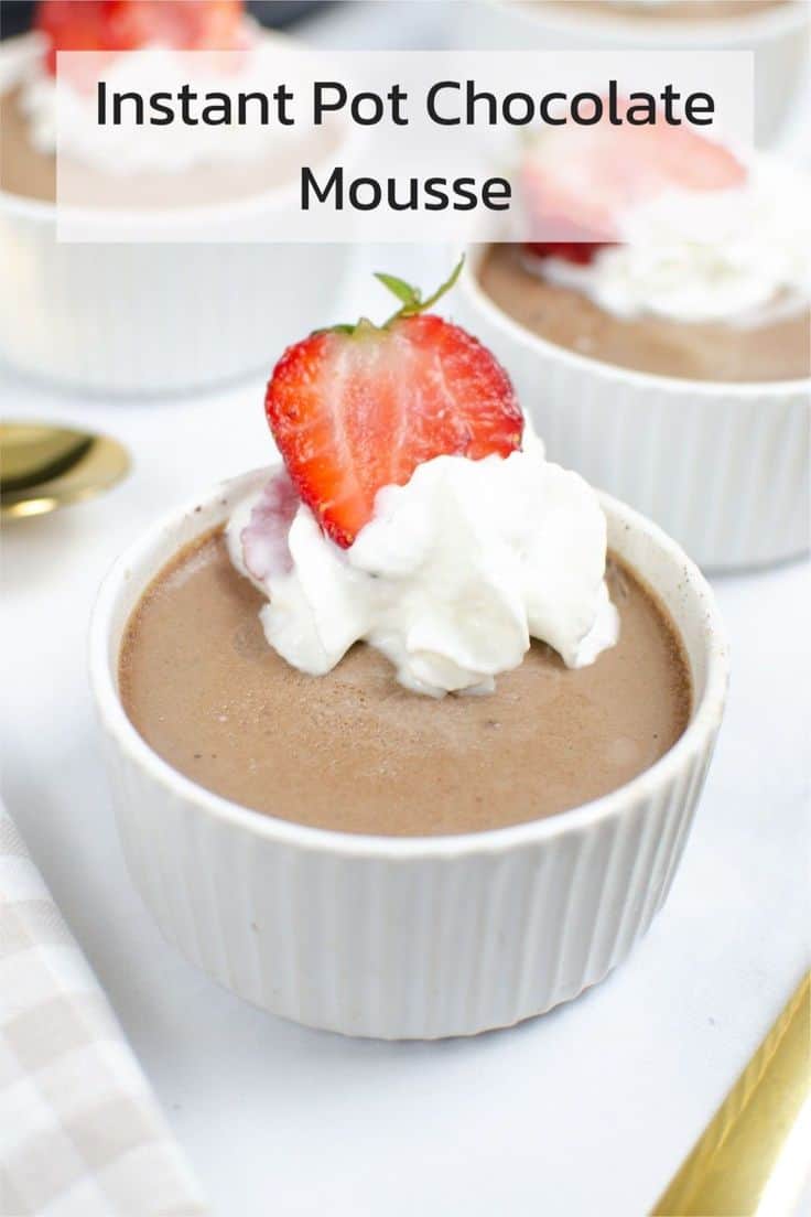 Instant Pot Chocolate Mousse - Budget-friendly Recipes For The Whole Family