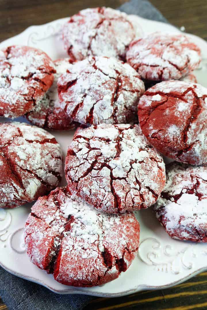 Red Velvet Crinkle Cookies - Budget-friendly Recipes For The Whole Family
