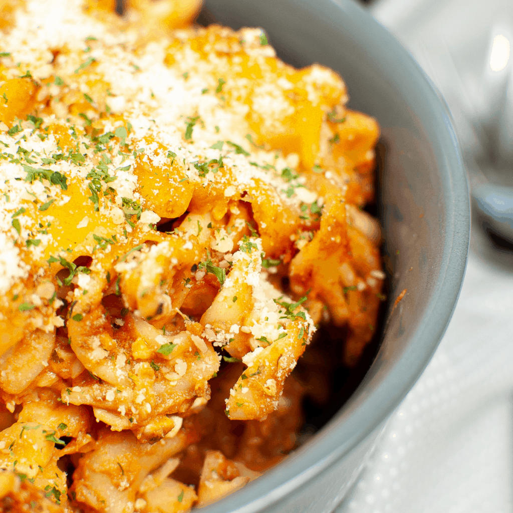 Baked Rotini - Mama's On A Budget Easy Weeknight Dinner