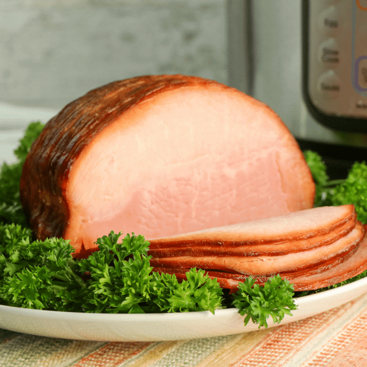 Instant Pot Baked Ham - Mama's On A Budget Pressure Cooker recipe