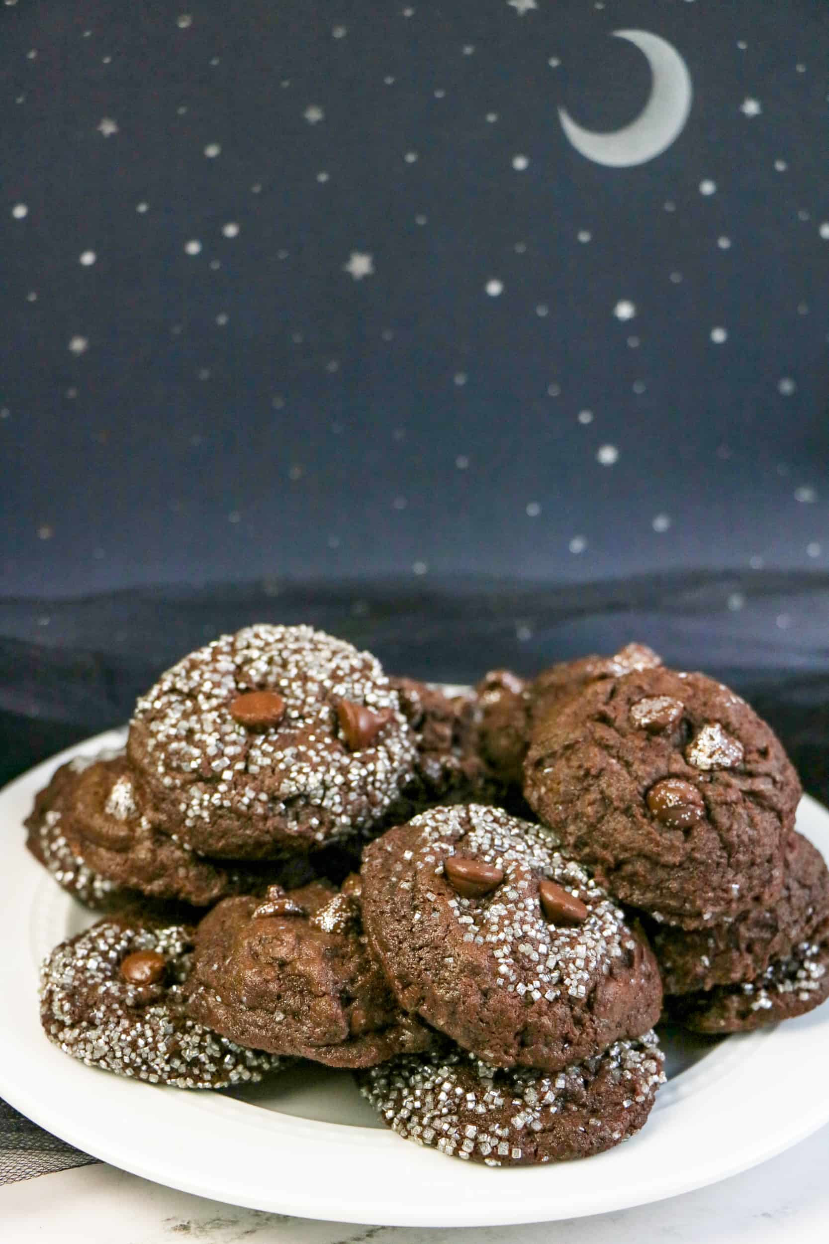 Double Chocolate Galaxy Cookies - Budget-friendly Recipes For The Whole ...