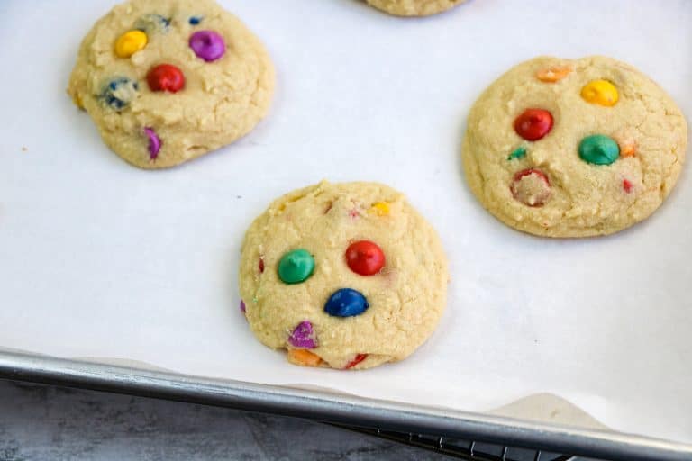 Rainbow Chip Cookies - Mama's On A Budget Fun Dessert