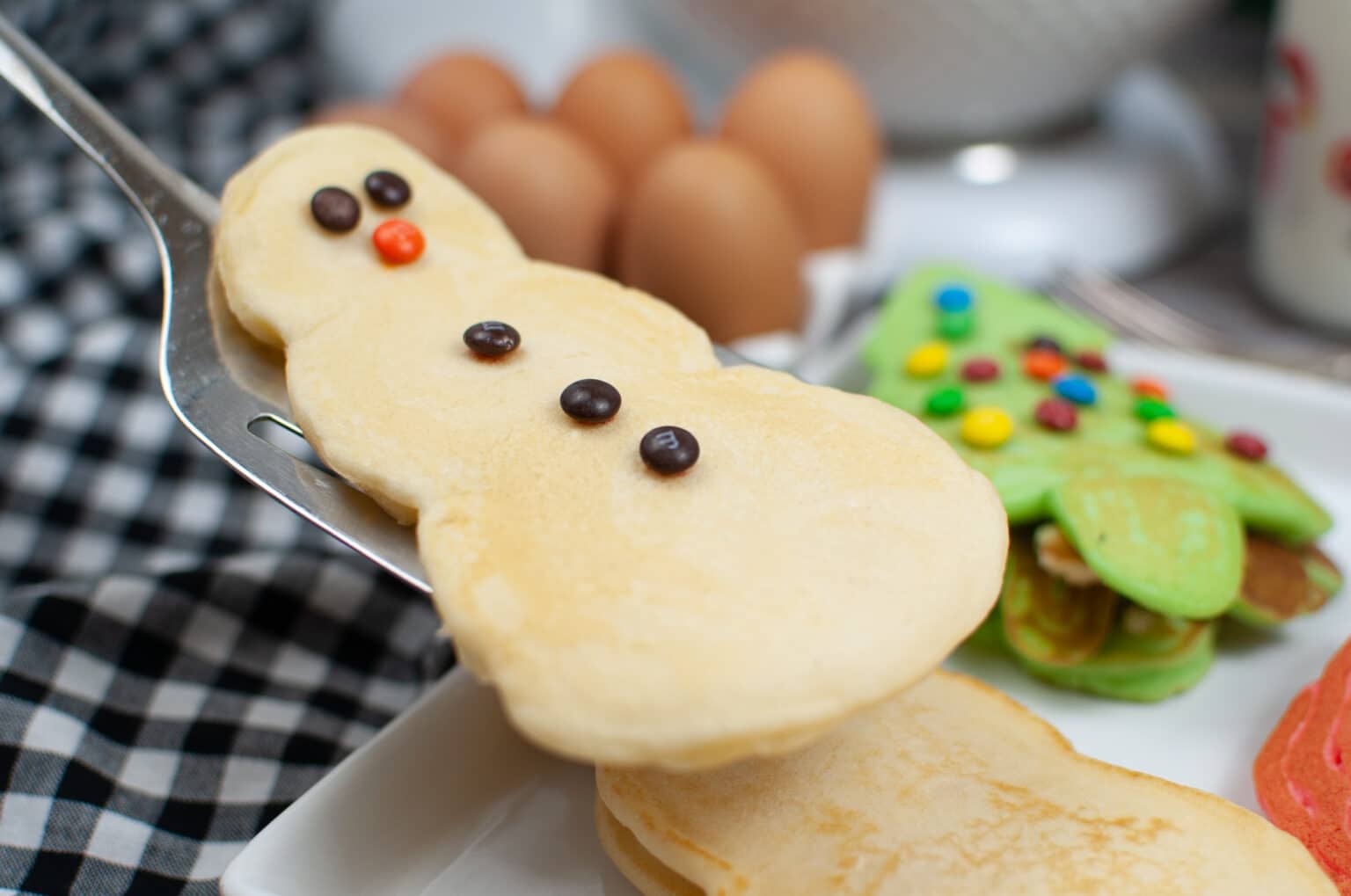 Christmas Pancakes - Mama's On A Budget