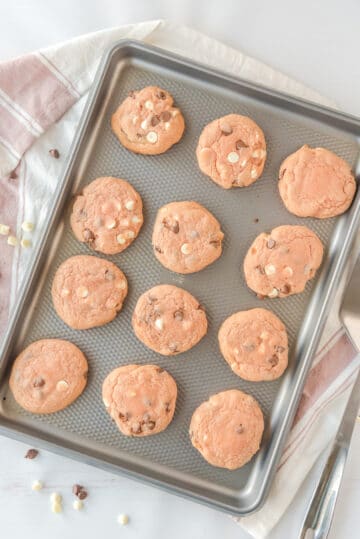 Pink Chocolate Chip Cookies - Budget-friendly Recipes For The Whole Family