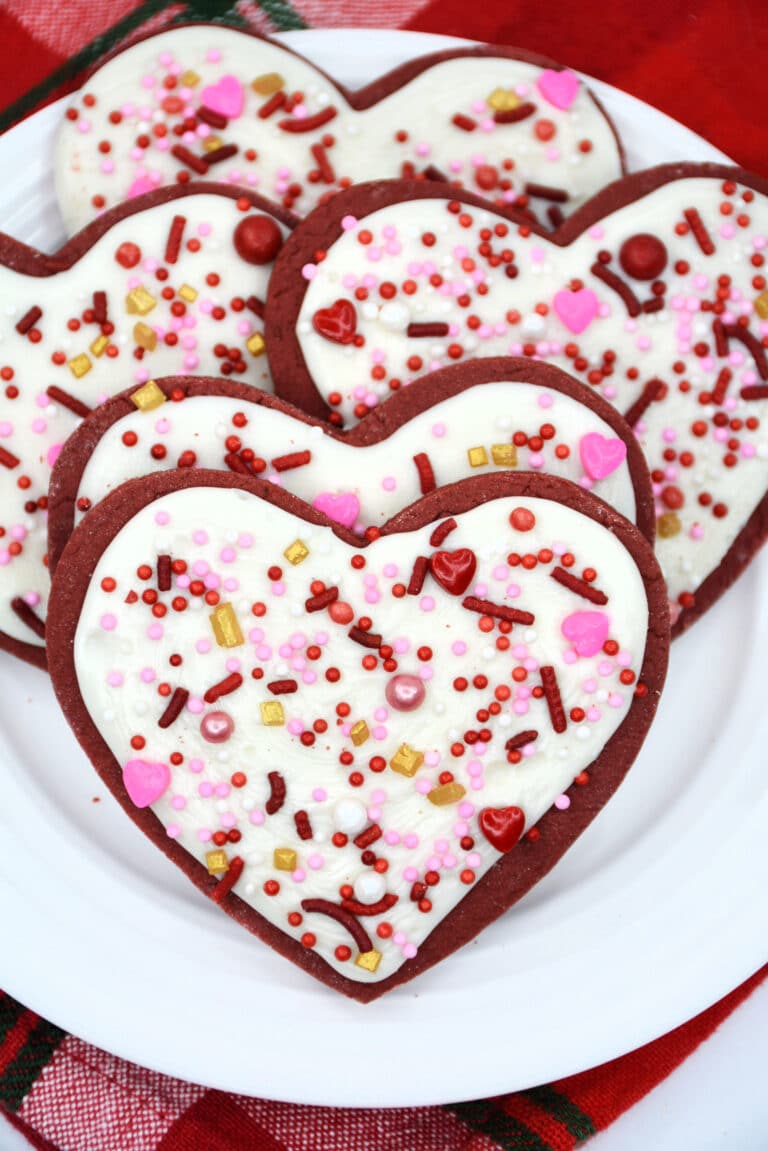 Heart-Shaped Red Velvet Cookies - Budget-friendly Recipes For The Whole ...