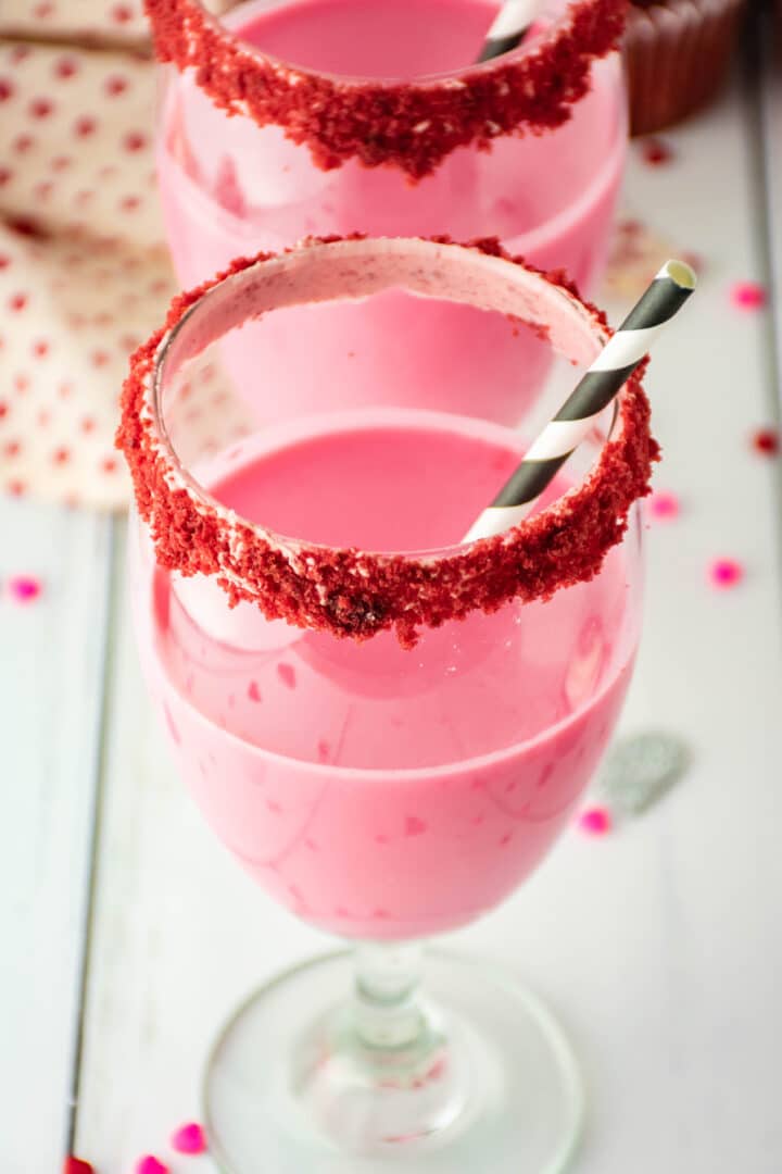 Red Velvet Cocktail - Mama's On A Budget