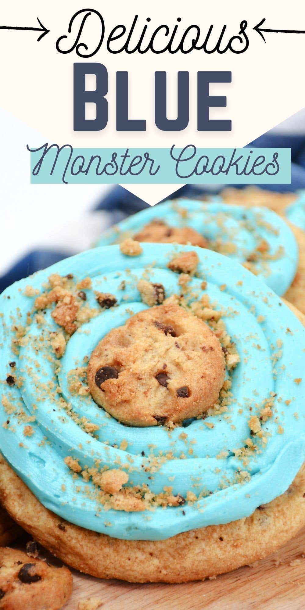 Copycat Crumbl Blue Monster Cookies - Budget-friendly Recipes For The ...