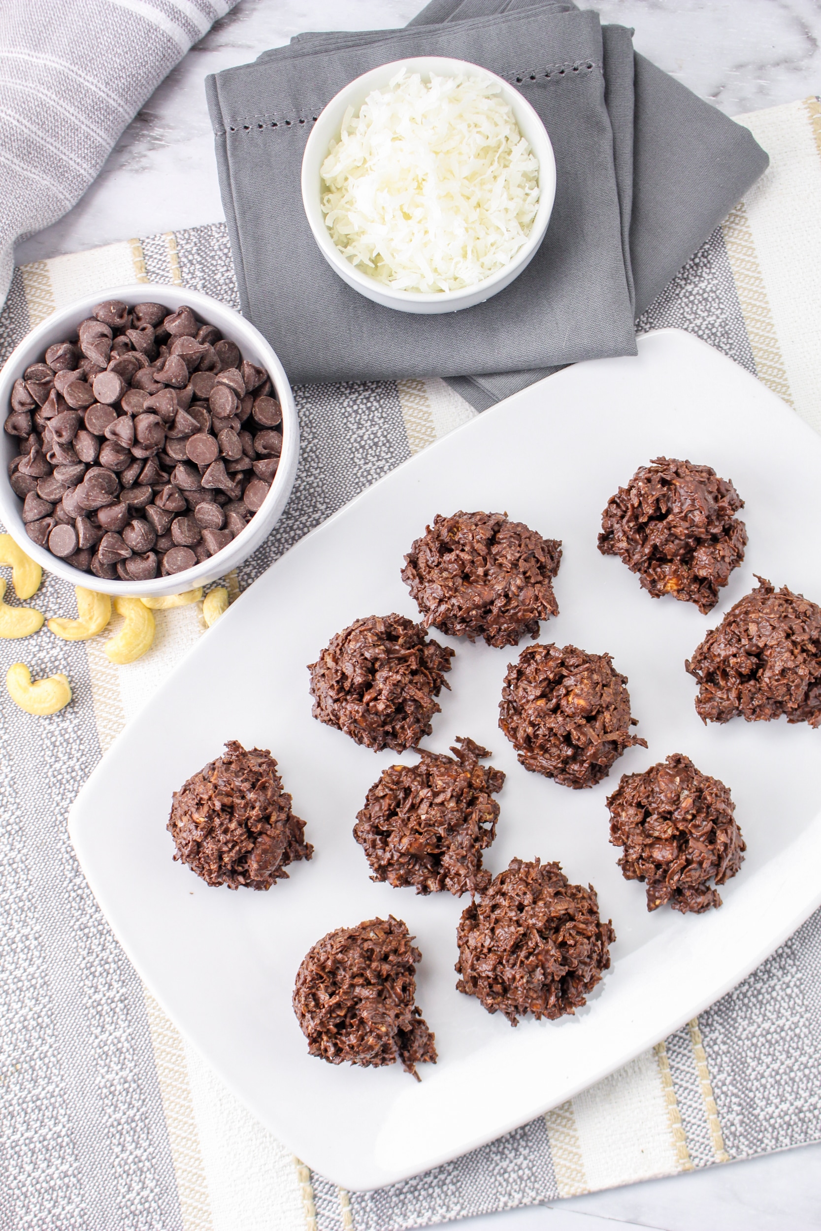 Easy Coconut Clusters Recipe - Mama's On A Budget