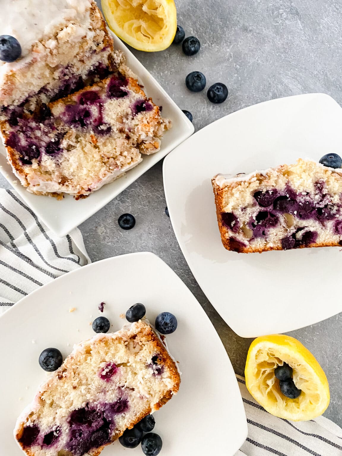 Blueberry Nut Bread with Lemon - Mama's On A Budget