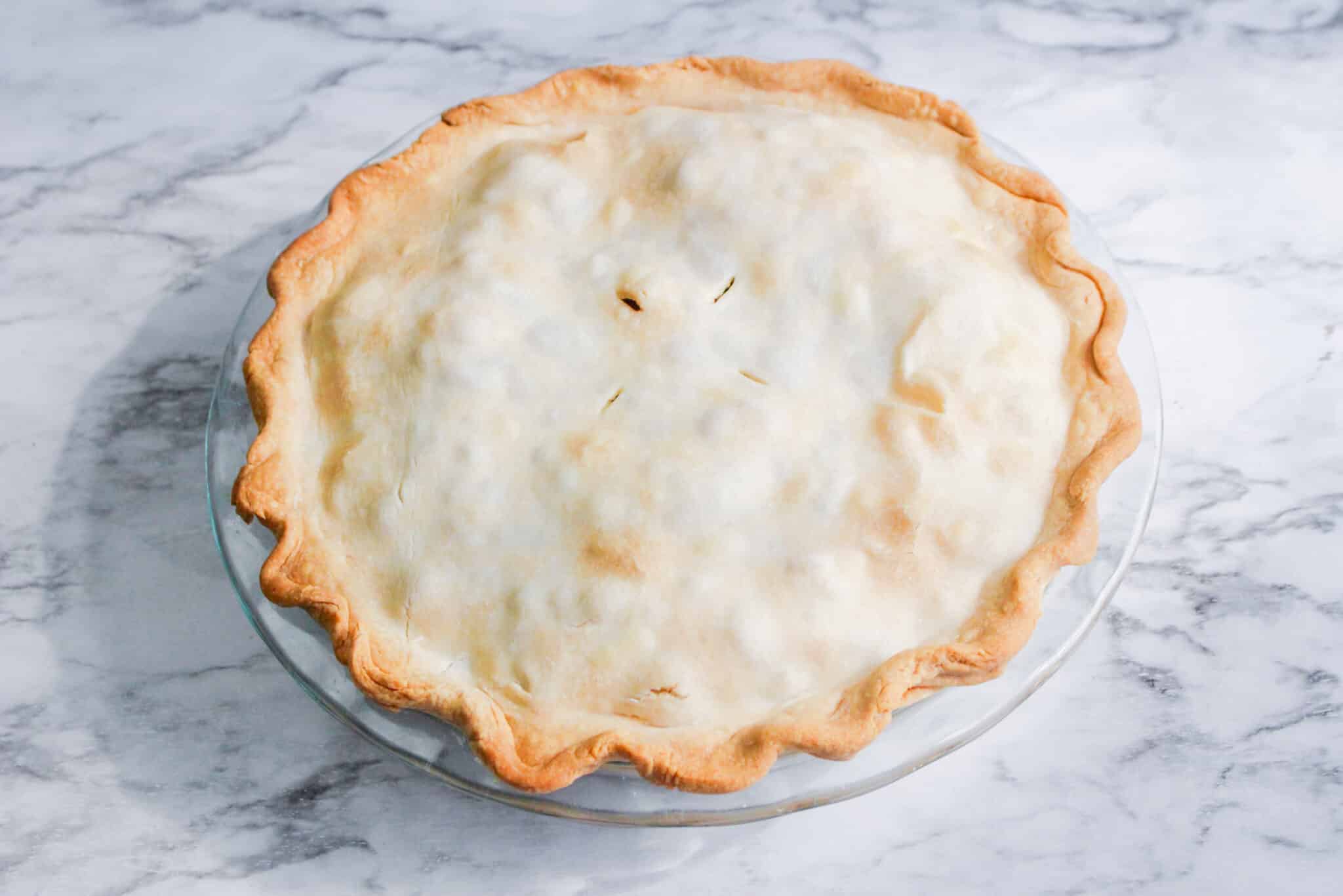 Meatball Pot Pie - Mama's On A Budget