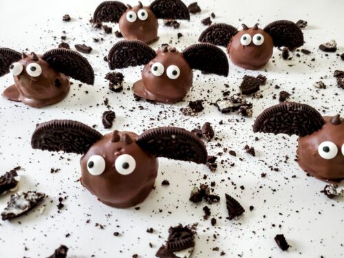 Bat Halloween Oreo Balls - Mama's On A Budget