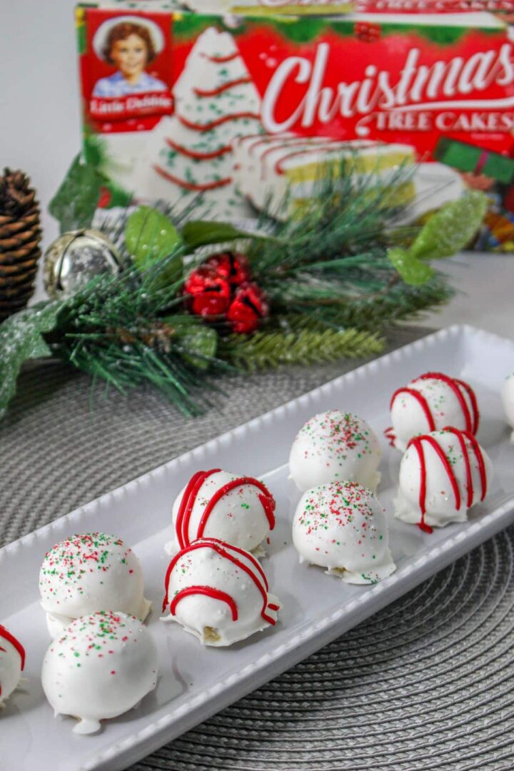 Little Debbie Christmas Tree Cake Balls - Budget-friendly Recipes For ...