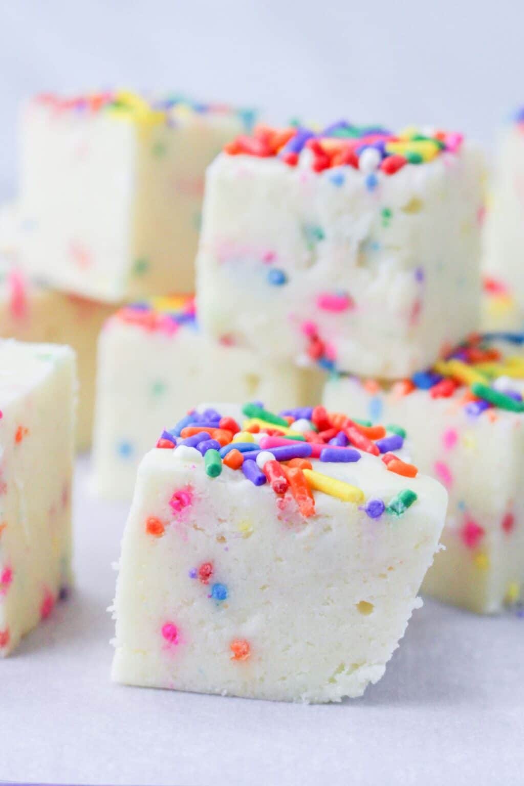 Funfetti Fudge - Mama's On A Budget