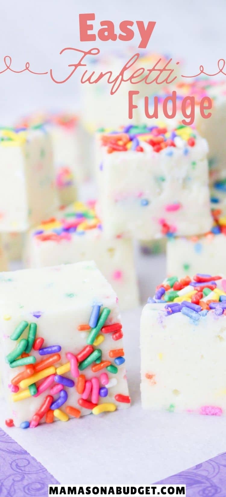Funfetti Fudge - Budget-friendly Recipes For The Whole Family