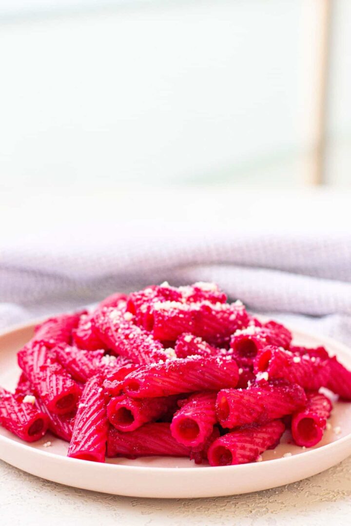 Tiktok Bright Pink Barbie Beetroot Pasta - Mama's On A Budget