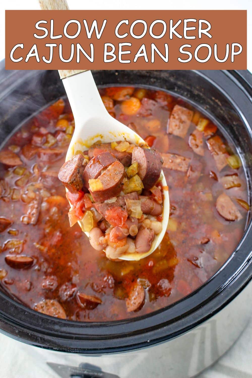 Slow Cooker Cajun Bean Soup - Budget-friendly Recipes For The Whole Family
