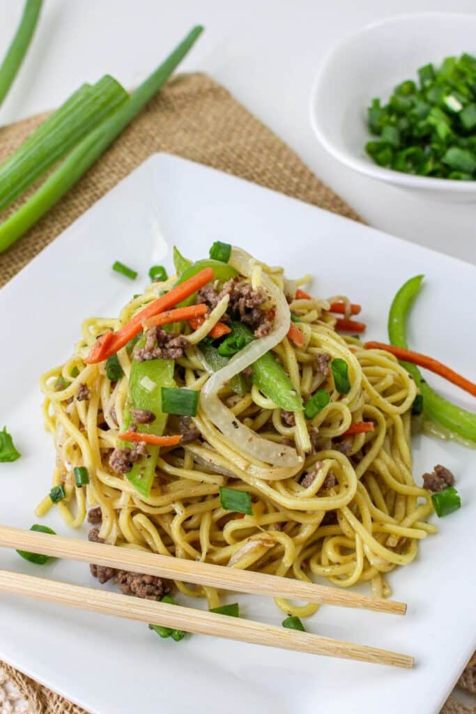 Ground Beef Chow Mein - Budget-friendly Recipes For The Whole Family