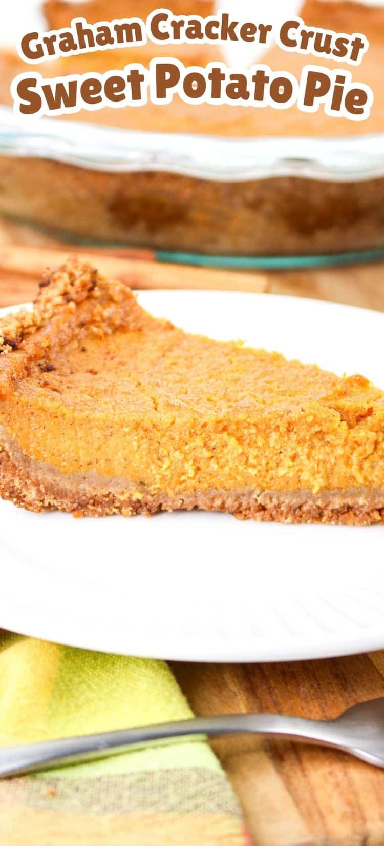 Sweet Potato Pie On Graham Cracker Crust - Mama's On A Budget