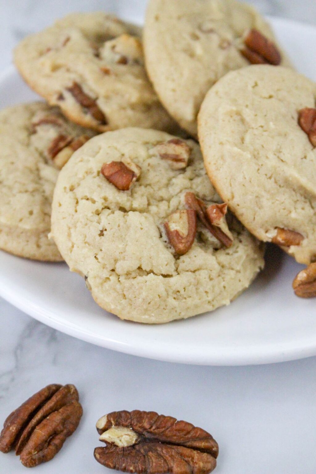 Butter Pecan Cake Mix Cookies - Mama's On A Budget