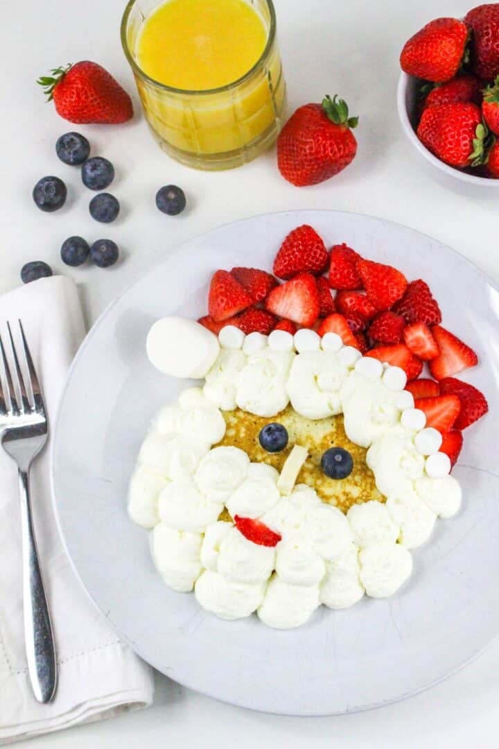 Santa Pancakes - Budget-friendly Recipes For The Whole Family