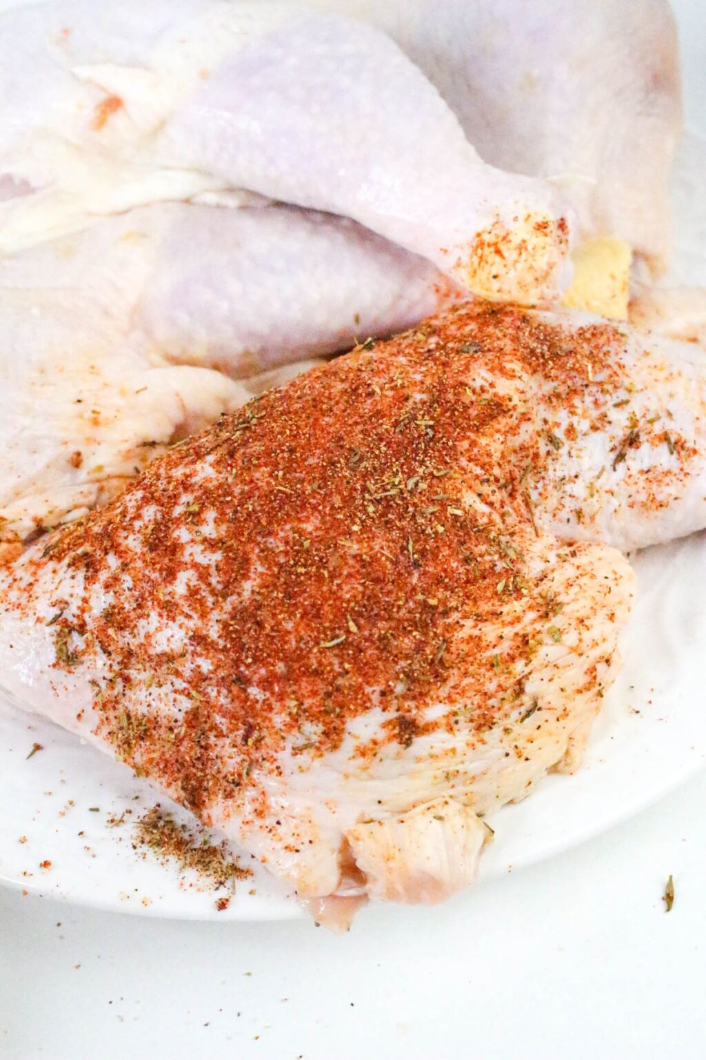 Slow Cooked Chicken Leg Quarters - Mama's On A Budget