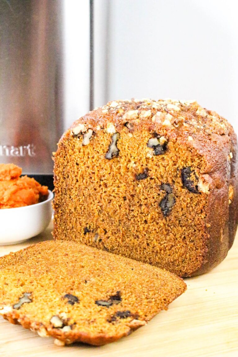 Bread Machine Pumpkin Loaf - Mama's On A Budget