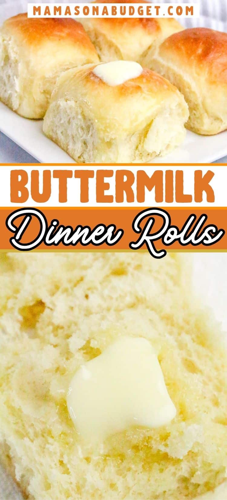 Buttermilk Rolls - Mama's On A Budget