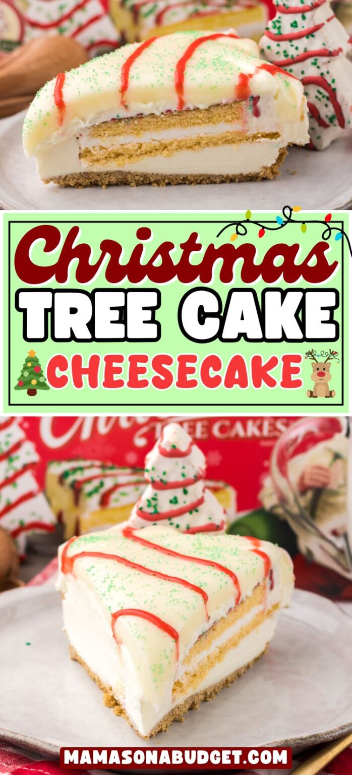No Bake Christmas Tree Cake Cheesecake - Budget-friendly Recipes For ...