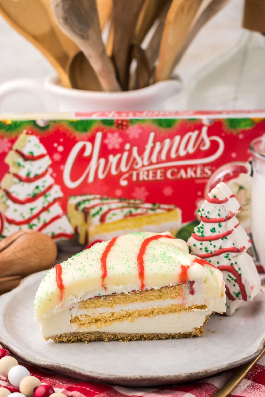 No Bake Christmas Tree Cake Cheesecake - Budget-friendly Recipes For ...